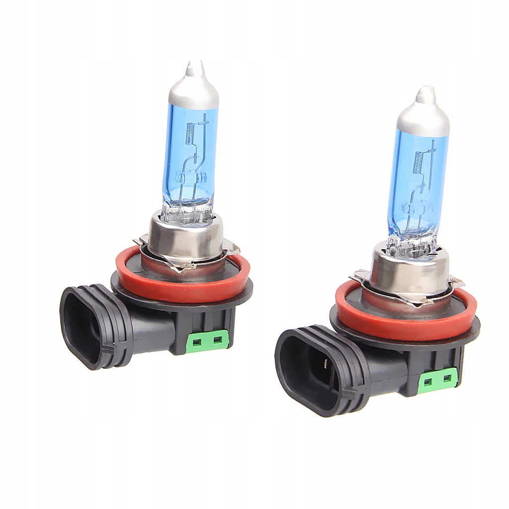 2 H11 Halogen 100W 12V Low Beam Headlight Bulbs Bright White Xenon ...