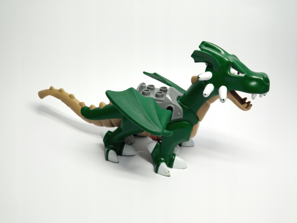 Lego DUPLO Smok Dragon Zamek zielony - 13398385946 - oficjalne archiwum ...