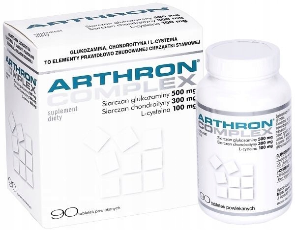 ARTHRON COMPLEX 90 TAB GLUKOZAMINA CHONDROITYNA - 11417545329 ...