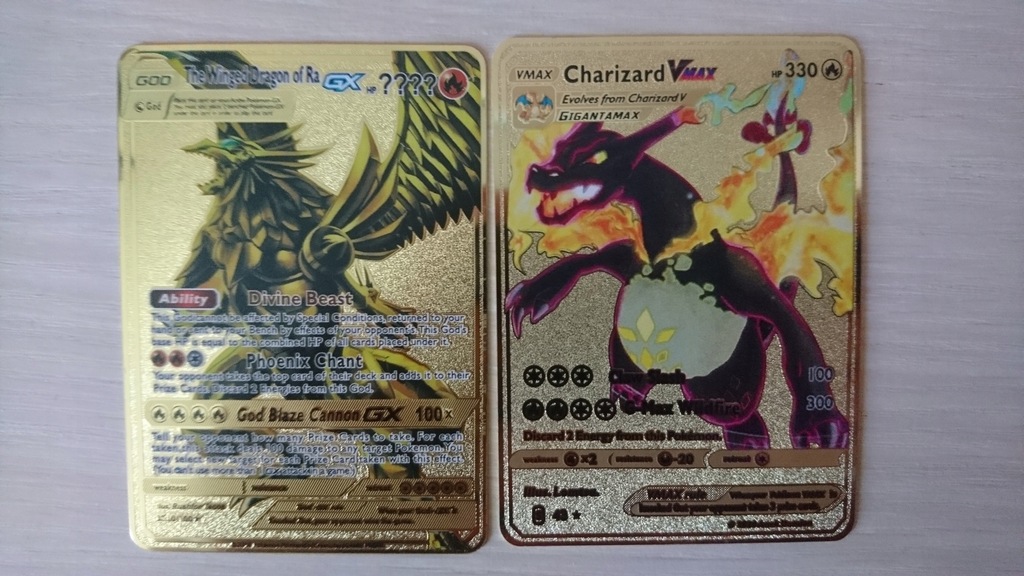 Karty POKEMON ra ? charizard metalowe twarde - 13727986093 - oficjalne ...
