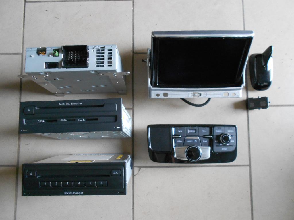 AUDI A8 4H0 D4 ZESTAW MULTIMEDIA MMI NAWIGACJA - 12476509740 ...