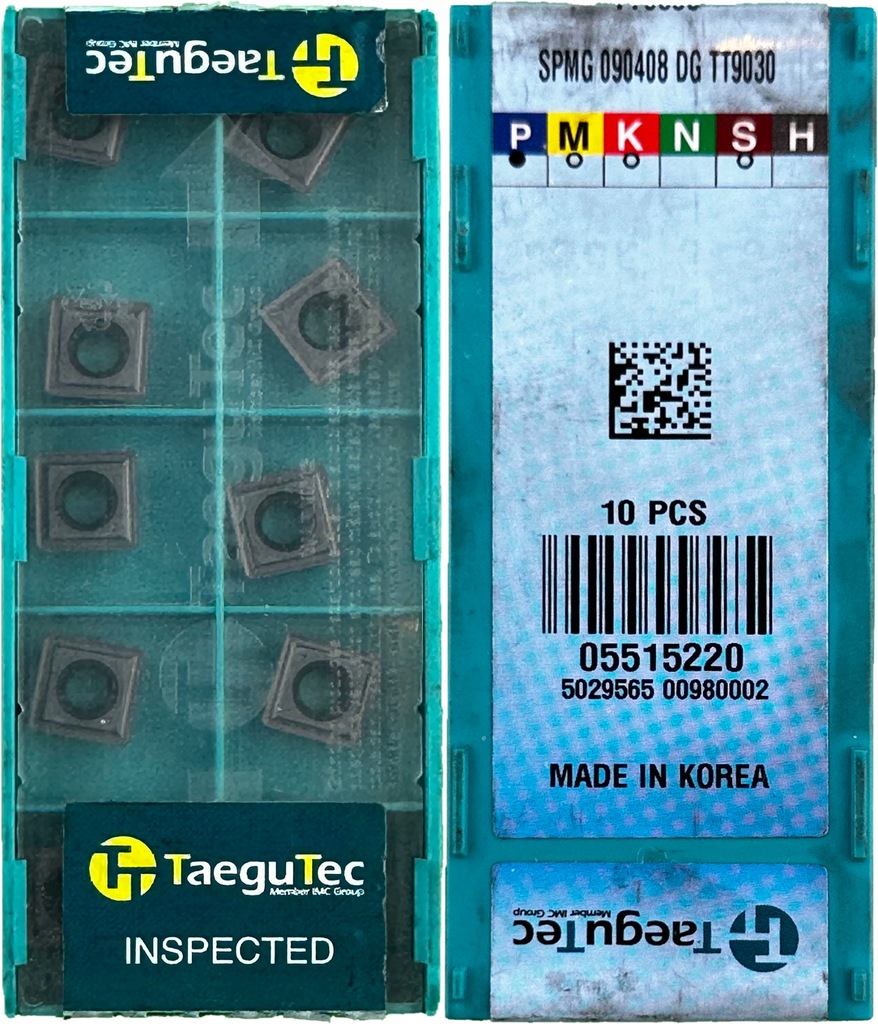 Płytki SPMG 090408 DG TT9030 TAEGUTEC - 13643481991 - oficjalne ...