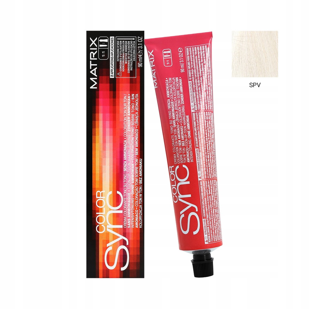 MATRIX COLOR SYNC FARBA DO WŁOSÓW SPV 90 ML - 7712185292 - oficjalne ...
