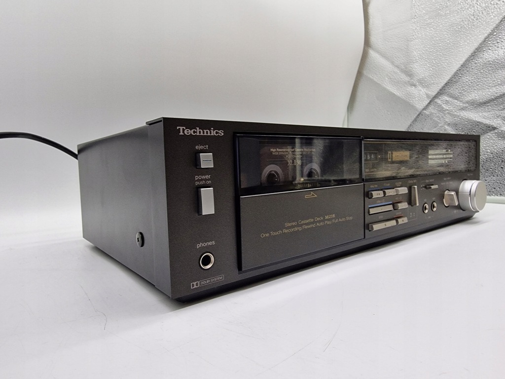 TECHNICS RS-M216 MAGNETOFON DECK JEDNOKASETOWY TOP - 13474168361 - oficjalne archiwum Allegro