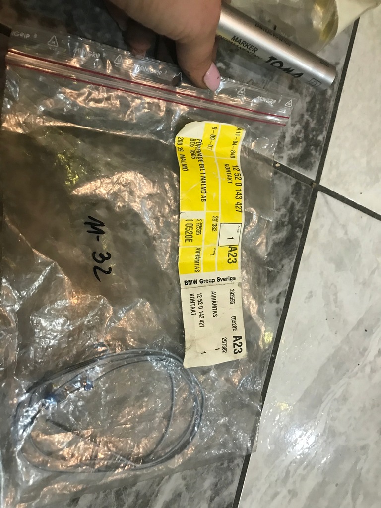 BMW styk z przewodem SLK 2,8 ELA - 13953377454 - oficjalne archiwum Allegro