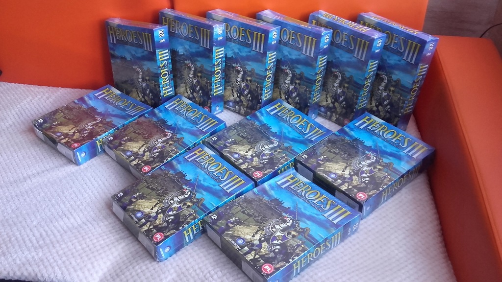 Heroes of Might and Magic III Big Box NOWE !!! - 7855663329 - oficjalne ...