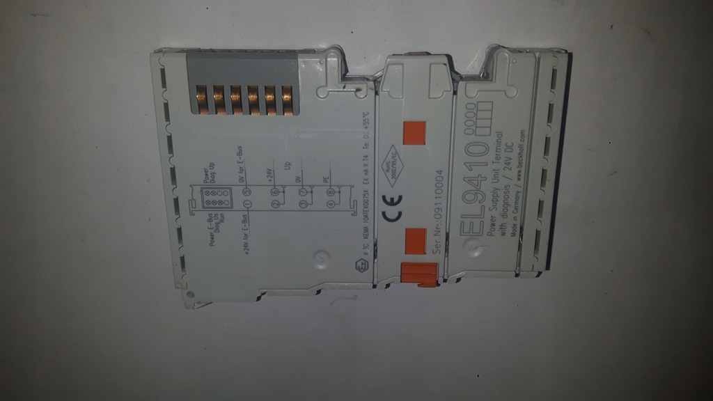 MODUŁ BECKHOFF EL9410 power supply unit terminal - 7515859351 ...