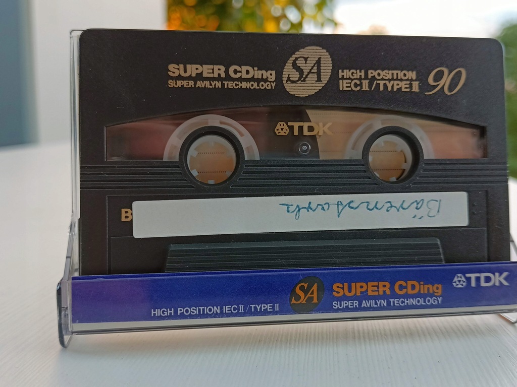 Kaseta magnetofonowa TDK Super CDing 90 #2 - 12368343822 - oficjalne archiwum Allegro