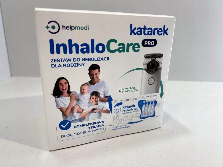 INHALATOR NEBULIZATOR INHALO CARE PRO ZESTAW DO NEBULIZACJI DLA RODZINY ...