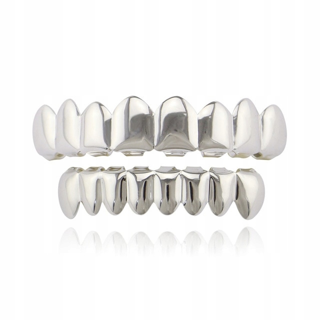 Grillz Grill gangsta nakładka zęby srebro WYS. PL - 7986176421 ... Grillz Grill gangsta nakładka zęby srebro WYS. PL - 7986176421 ...