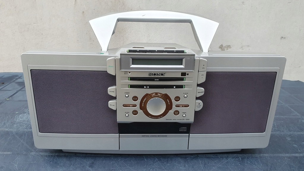 SONY ZS-D55 radiomagnetofon - 13170688982 - oficjalne archiwum Allegro