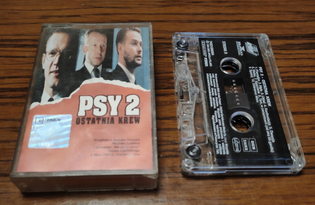 Kaseta PSY 2 ostatnia krew kaseta Michał Lorenc Tomek Lipiński - 15468193070 - oficjalne ...