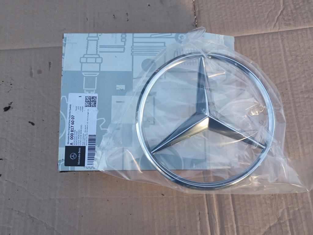 MERCEDES W205 W213 W217 W238 EMBLEMAT PRZÓD LOGO - 13744870506 ...