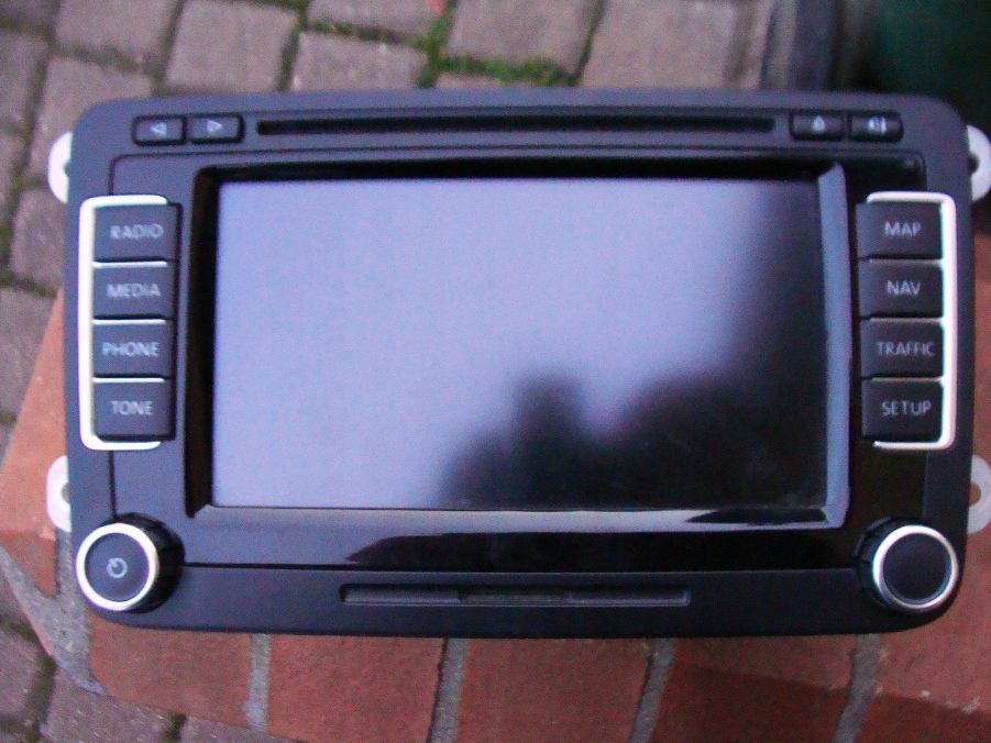 RADIO NAWIGACJA ORYG. VW RNS 510 USZKO. 1T0035680A - 11126701976 - oficjalne archiwum Allegro