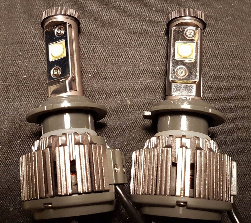 Najmocniejszy LED H7 Cree XHP-70 12.000Lm 6000K - 7753574273 ...