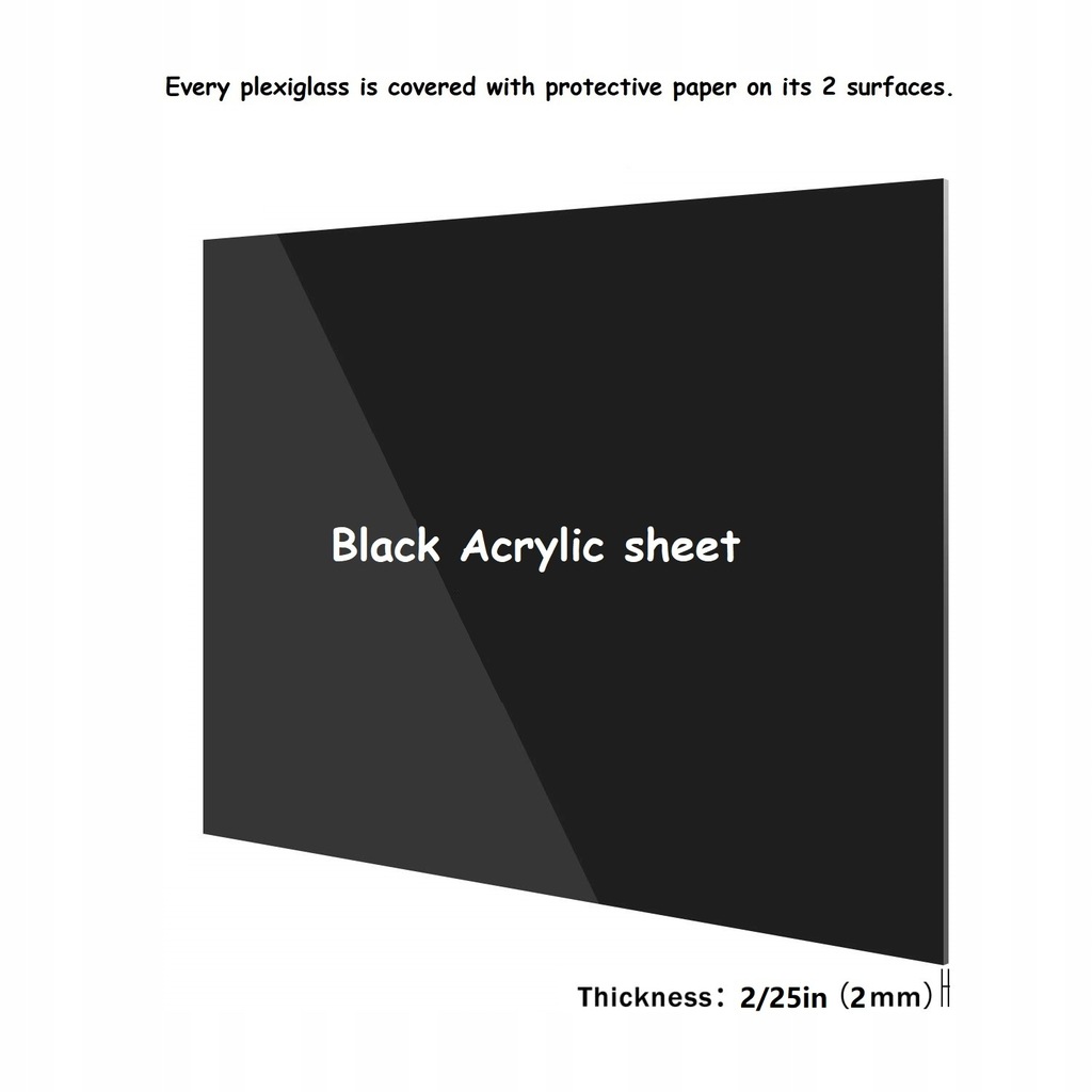 Przezroczysty akrylowy arkusz pleksi do palety ram - 14309183963 ...