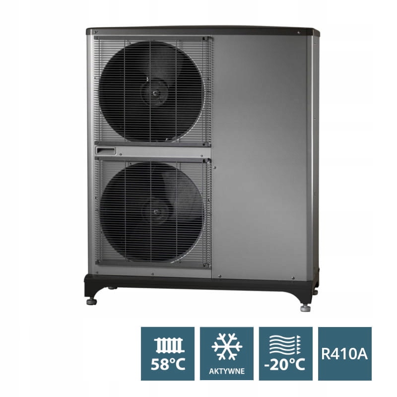 NIBE F2040 16 KW POWIETRZNA POMPA CIEPŁA MONOBLOK - 12559168157 - oficjalne archiwum Allegro