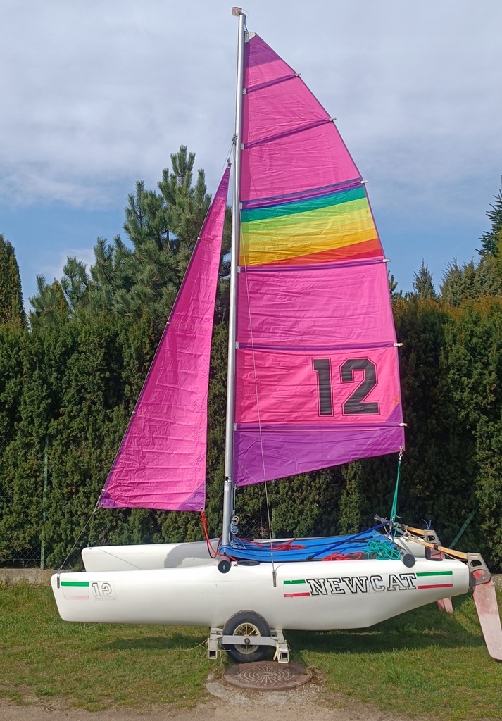 Katamaran NEW CAT 12 - 13511996159 - oficjalne archiwum Allegro