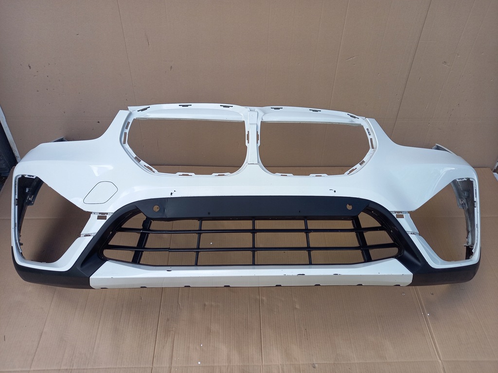 BMW X1 F48 LCI LIFT ZDERZAK PRZEDNI KRATKA ORYGINAŁ! - 14730611254 ...