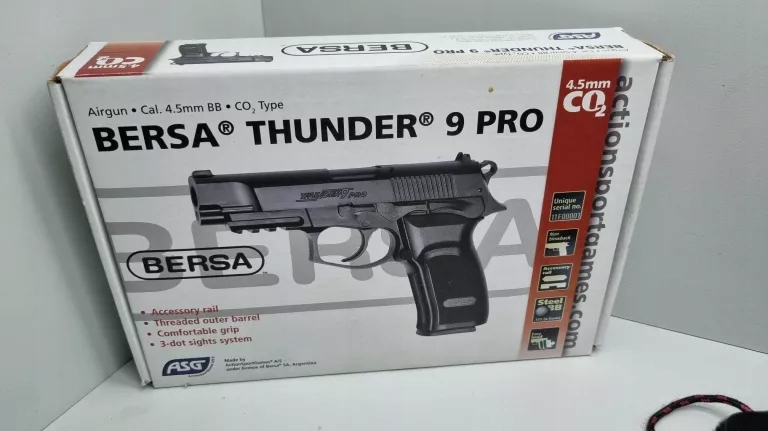 PISTOLET BERSA THUNDER 9 PRO PUD + GWAR - 12907462404 - oficjalne ...