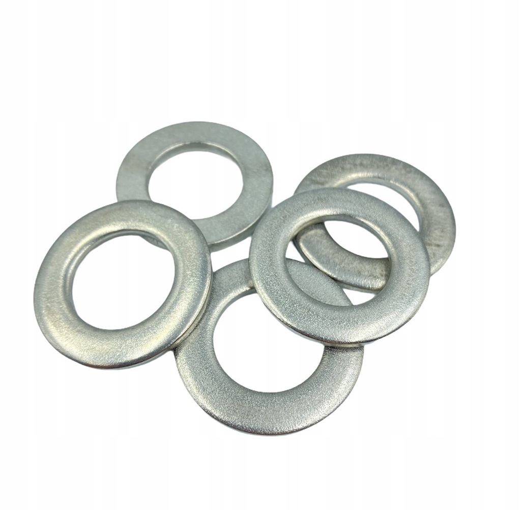 M6 PODKŁADKA ZWYKŁA NIERDZEWNA A2 DIN 125 20 SZT - 12657878490 - oficjalne archiwum Allegro