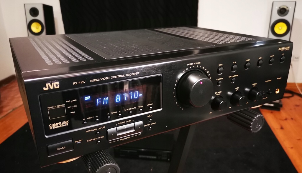 Amplituner JVC RX-416V, POTĘŻNY 5.0 - 9879773879 - oficjalne archiwum Allegro