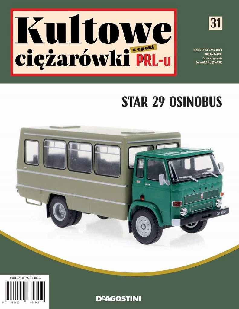 Star 28 Osinobus 1:43 Kultowe ciężarówki PRL nr 31 - 12747866701 ...