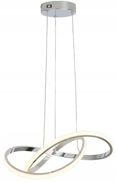 Boston LED Infinity Pendant Light - Chrome - 13232575612 - oficjalne ...