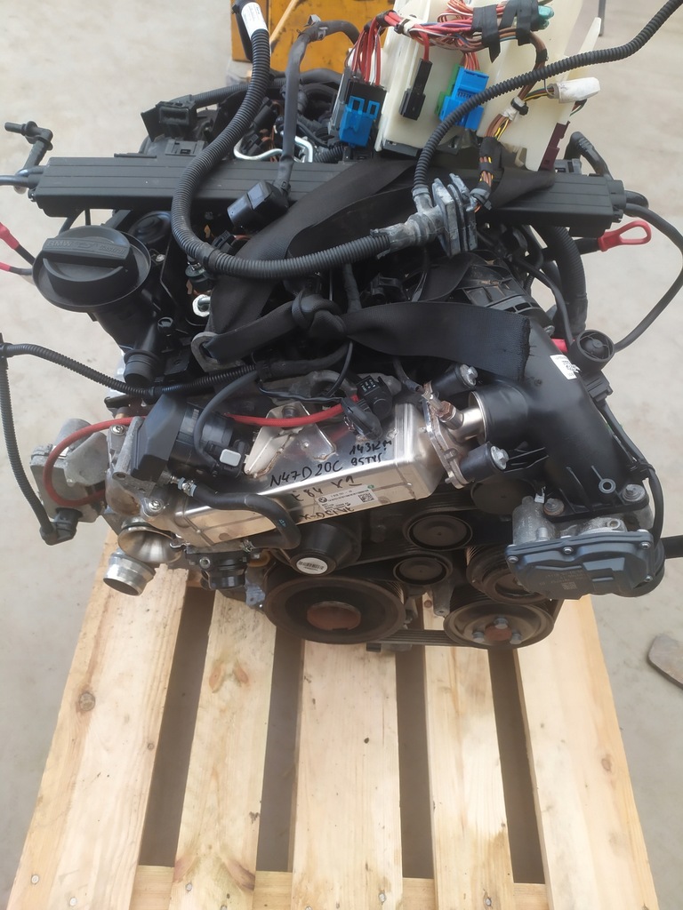BMW X1 E84 F20 F30 F36 X3 F25 SILNIK N47D20C 143KM N47N n47 ...