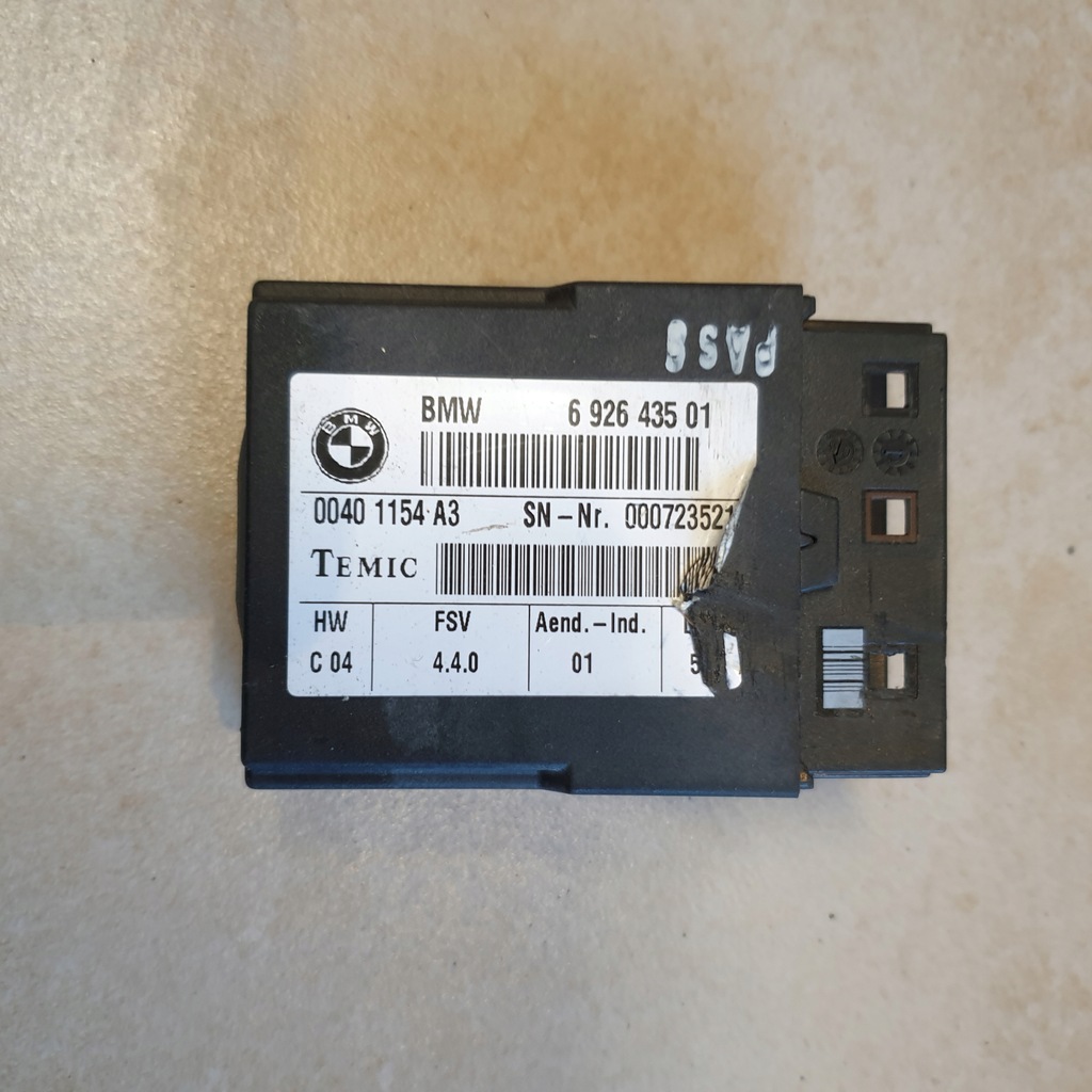 MODUŁ PODGRZEWANIA FOTELI BMW E81 E87 E90 E84 E70 - 12788218947 - oficjalne archiwum Allegro