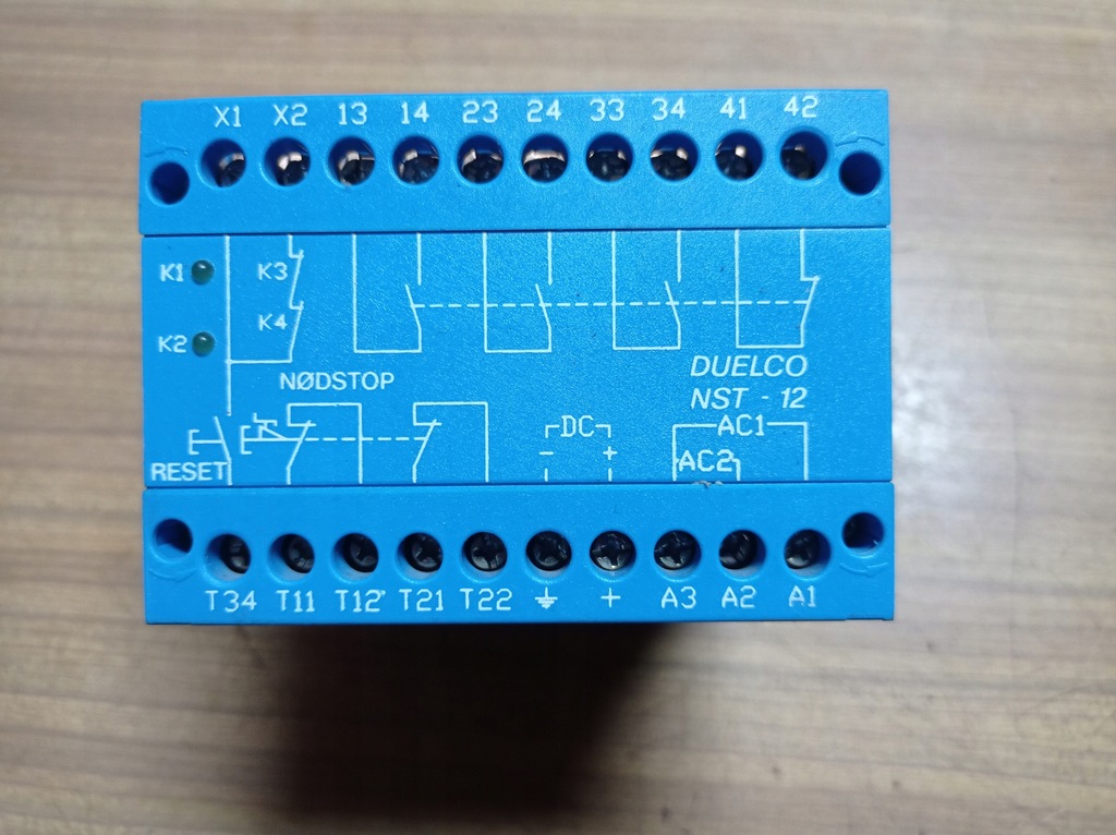 Przekaźnik bezpieczeństwa Duelco NST-12 - 10850925012 - oficjalne archiwum Allegro