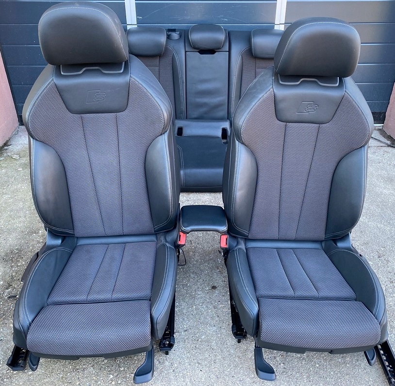 Audi A4 B9 S Line Kombi Komplet Foteli Fotele 11830290192 Oficjalne