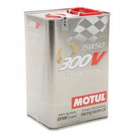 OLEJ 15W-50 300V COMPETITION MOTUL 5L - 13770371117 - oficjalne ...
