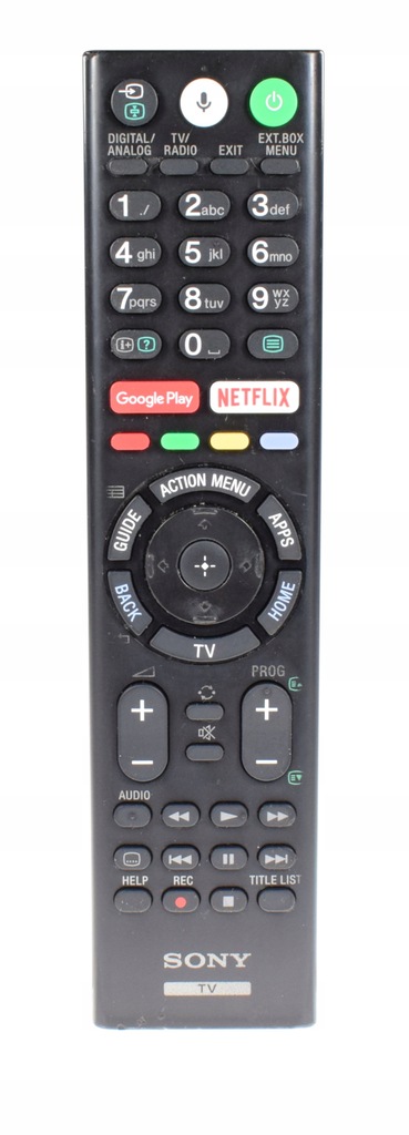 Pilot do TV Sony RMF-TX310E ORYGINALNY - 11230396436 - oficjalne archiwum Allegro