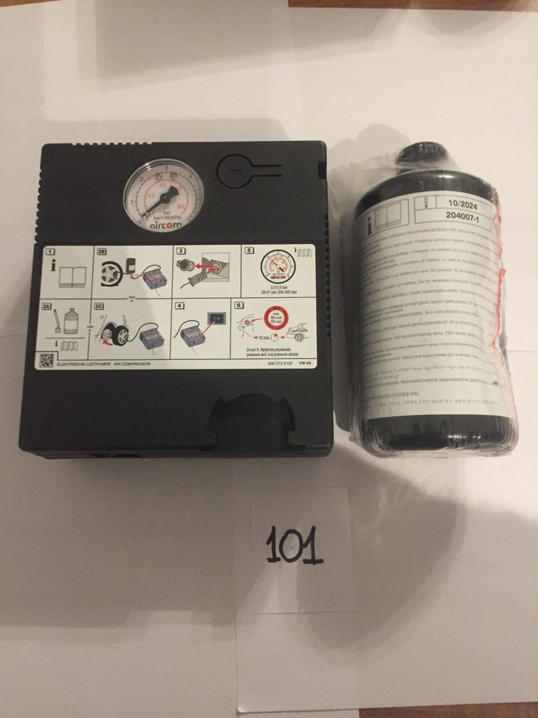 Zestaw naprawczy kompresor vw seat skoda audi - 11808389125 - oficjalne archiwum Allegro