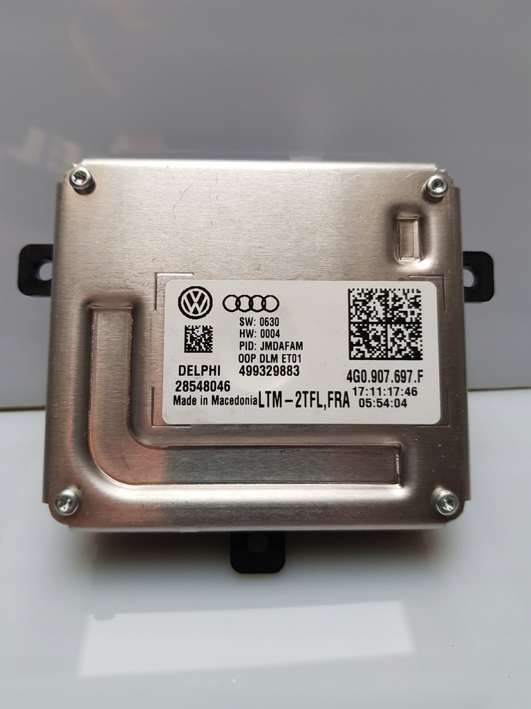 Moduł LED Sterownik Audi A6 C7 A7 A8 4D 4G0907697F - 11863161089 ...