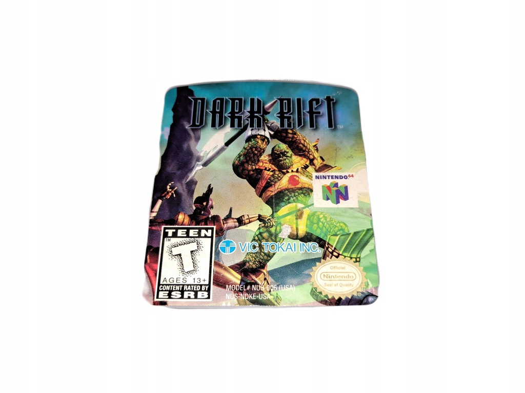 Dark Rift / NTSC-USA / Nintendo 64 / N64 - 14844000853 - oficjalne ...