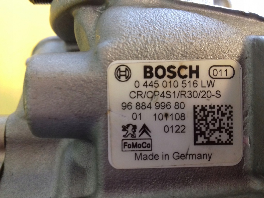 Pompa wtryskowa BOSCH CP4 0445010516 0445010552 - 9705434693 ...