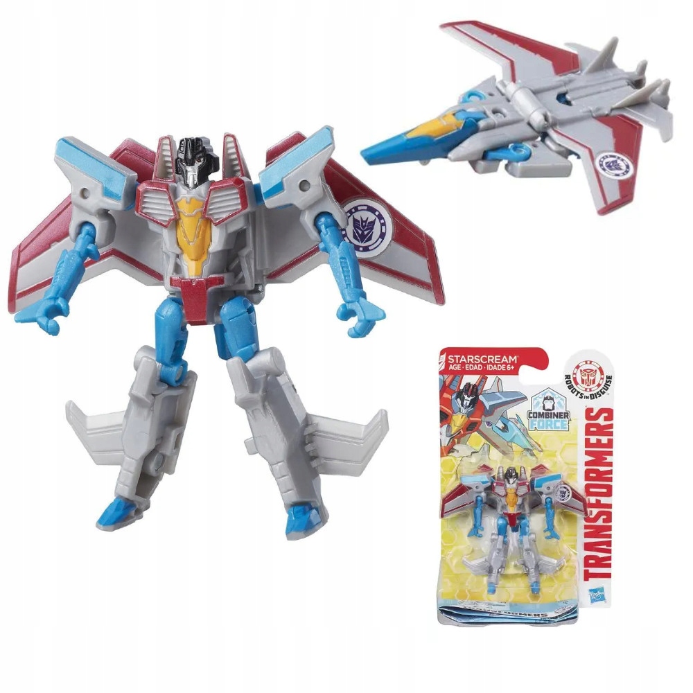 TRANSFORMERS FIGURKA STARSCREAM 2W1 HASBRO C0264 - 14550301214 ...