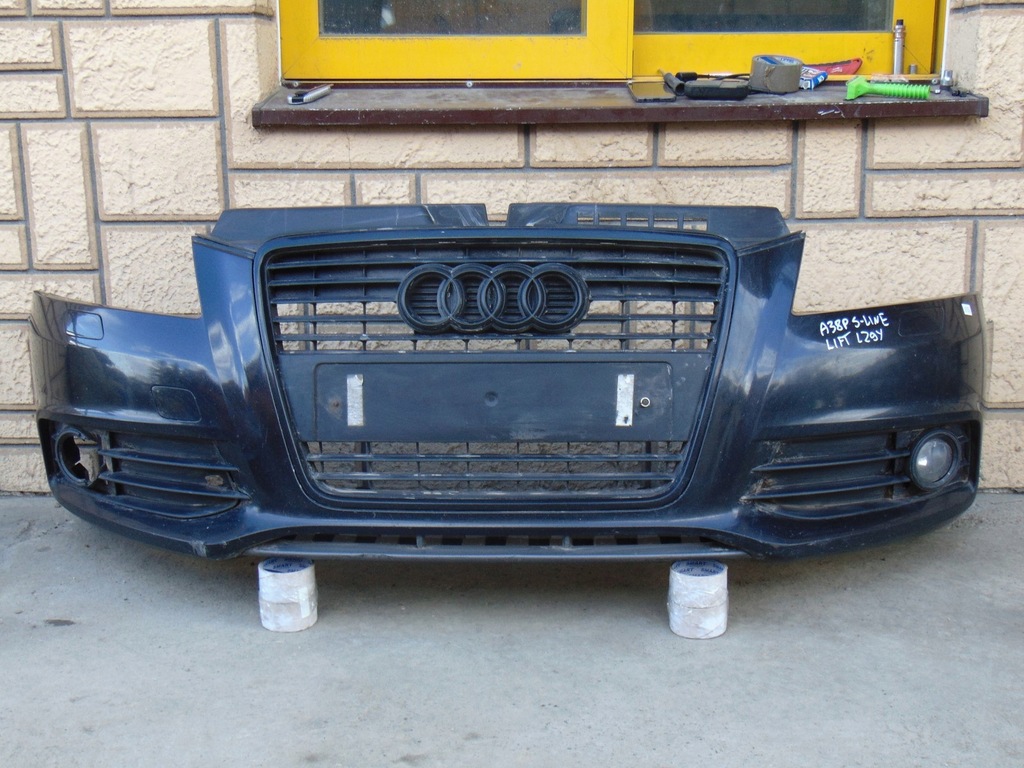 ZDERZAK PRZÓD PRZEDNI AUDI A3 8P LIFT 08- S-LINE - 13528441816 - oficjalne archiwum Allegro