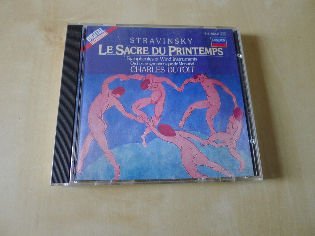 STRAVINSKY LE SACRE DU PRINTEMPS DUTOIT LONDON - 11457714922 ...