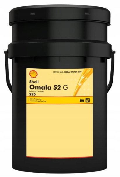 Shell OMALA S2 GX 220 20L - 11513393618 - oficjalne archiwum Allegro
