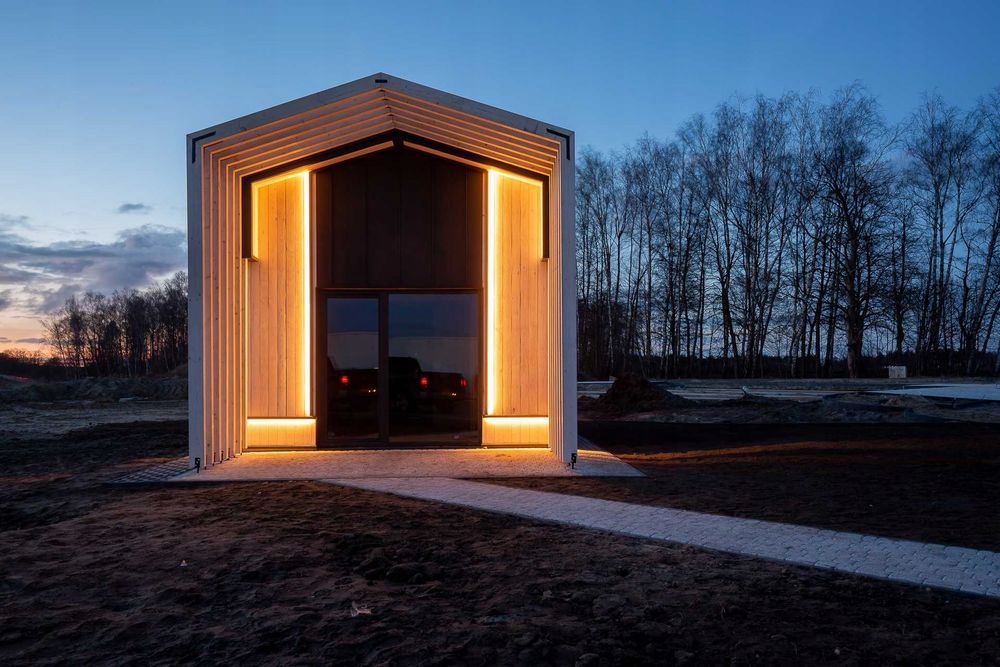 Dom 35m2 z antresolą 5x7 całoroczny na zgłoszenie - 11250985072 ...