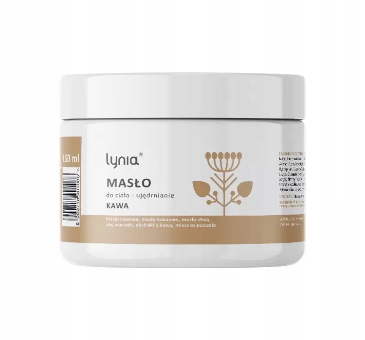 LYNIA UJĘDRNIAJĄCE MASŁO KAWOWE DO CIAŁA 150ML - 13072854303 ...