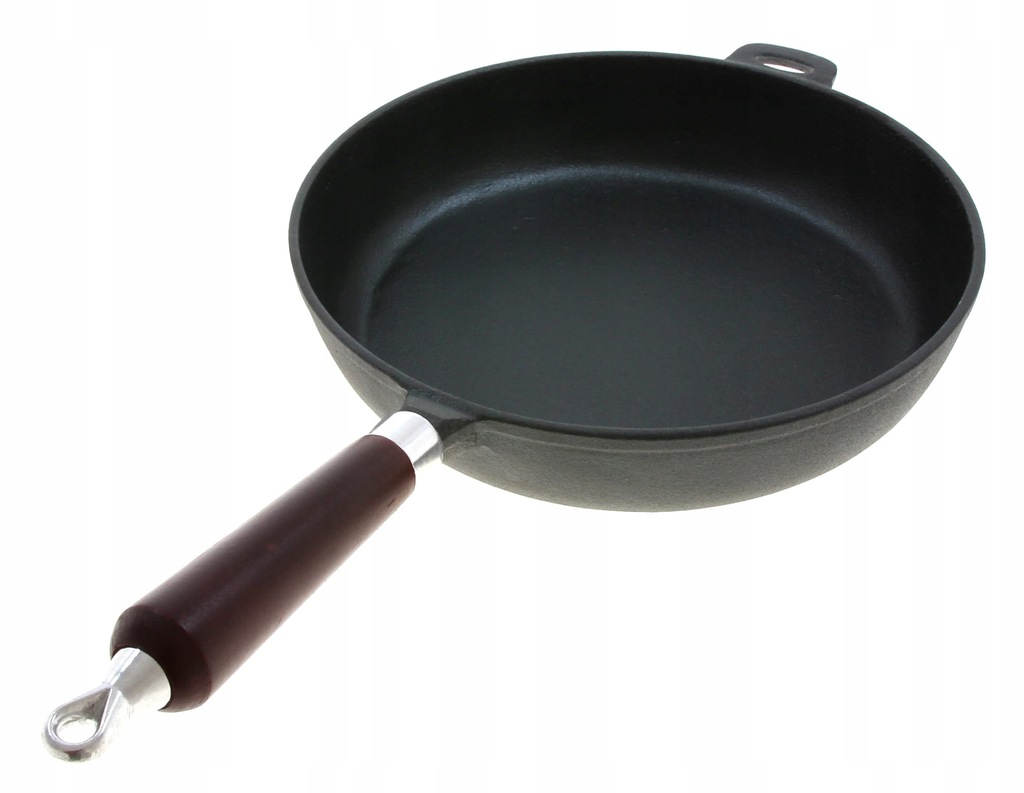 Купить ЧУГУННАЯ СКОВОРОДА 30см ТЯЖЕЛАЯ ГЛУБОКАЯ ГАЗОВАЯ ИНДУКЦИЯ ...