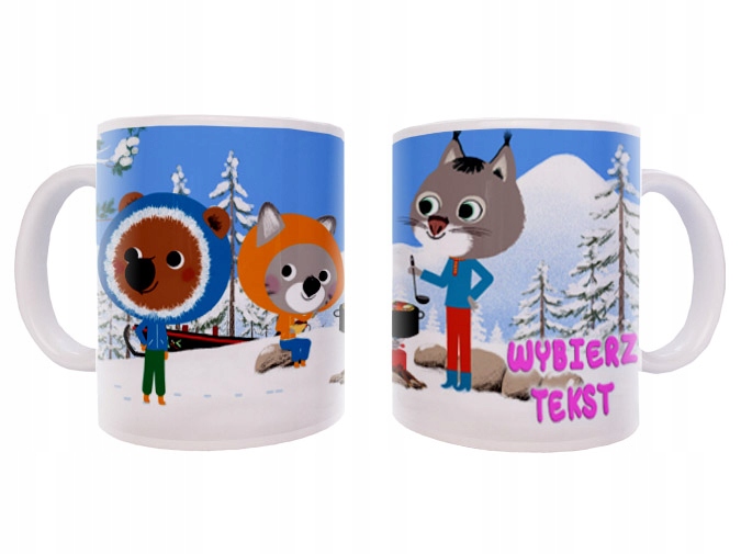 KUBEK MIŚ MUKI Z NADRUKIEM Z IMIENIEM NA PREZENT - 8303318943 ...
