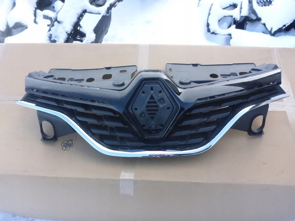 RENAULT CAPTUR LIFT 17- GRILL ATRAPA ZDERZAKA ORYGINAŁ - 15069308169 - oficjalne archiwum Allegro