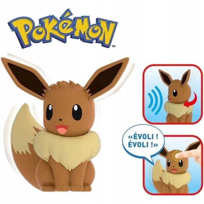 BANDAI Pokémon My Partner Eevee - Interaktywna pos - 13125725243 ...