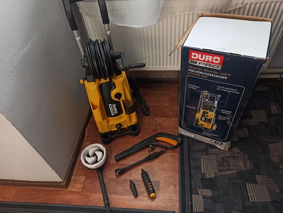 Duro Pro myjka cisnieniowa Q1W-SP05-2200 150Bar - 9103236618 - oficjalne archiwum Allegro