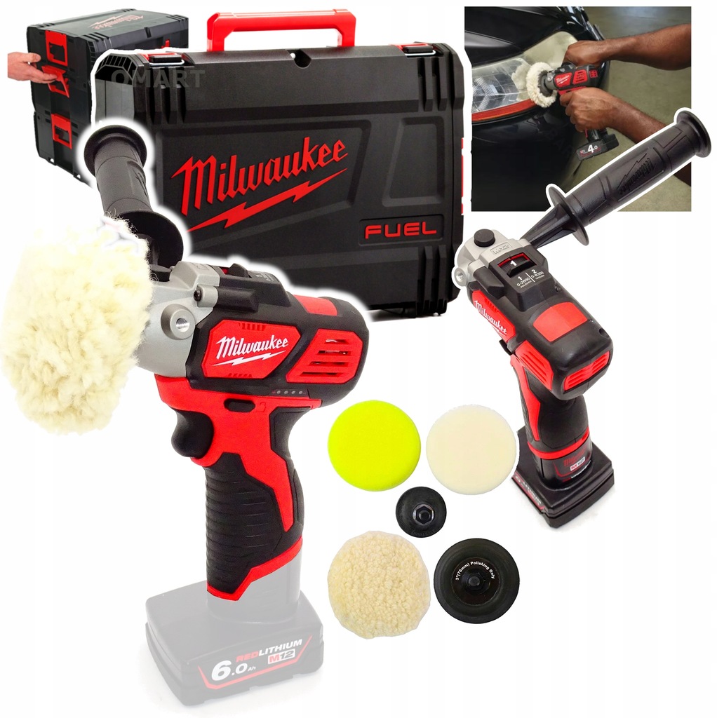 Milwaukee M12 BPS-0X Polerko akumulatorowa 12V - 12766977659 ...